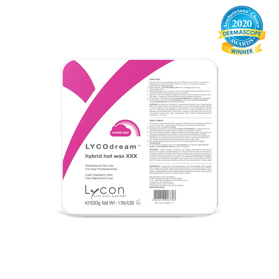 Lycon Lycodream Hybrid Hot Wax 500G – switchfunky
